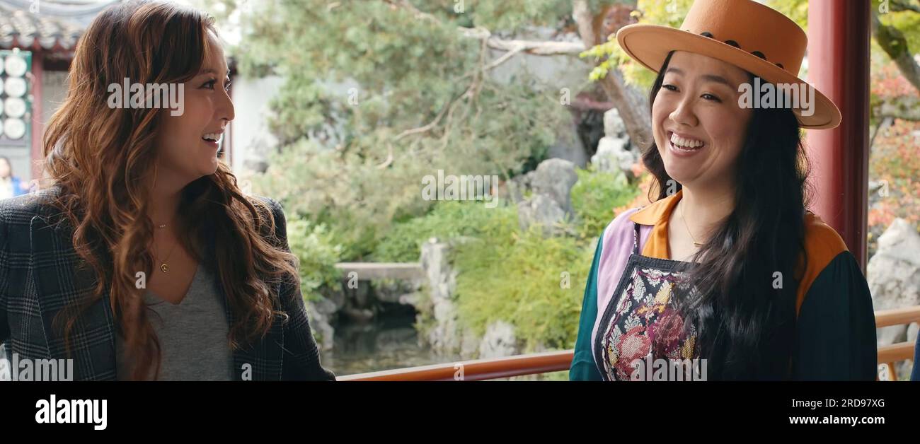 JOY RIDE, from left: Ashley Park, Sherry Cola, 2023. © Lionsgate ...