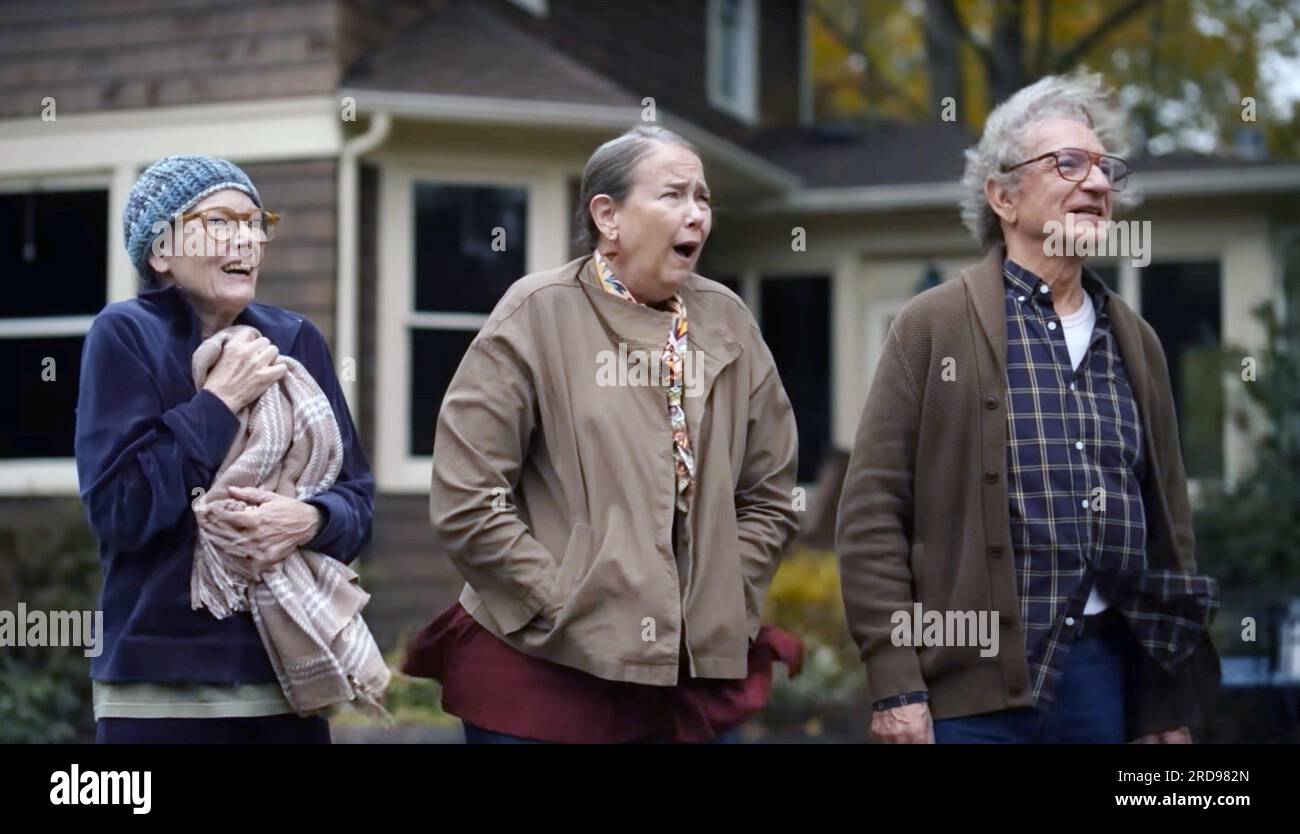 JULES, from left: Jane Curtin, Harriet Sansom Harris, Ben Kingsley ...