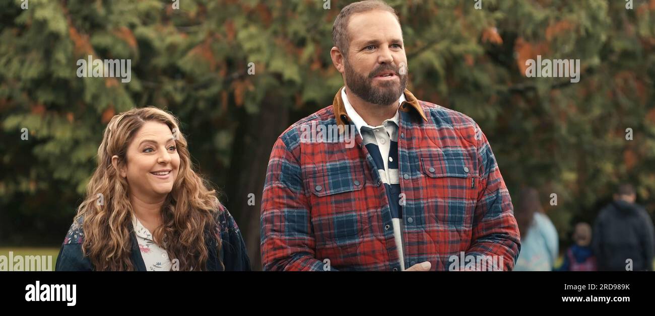JOY RIDE, from left: Annie Mumolo, David Denman, 2023. © Lionsgate ...