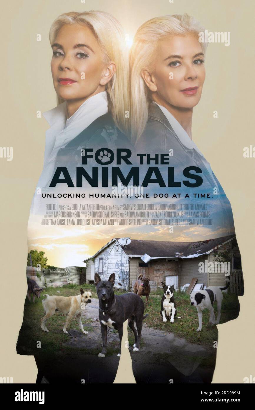 FOR THE ANIMALS, poster, Tena Lundquist Faust, Tama Lundquist, 2023 ...