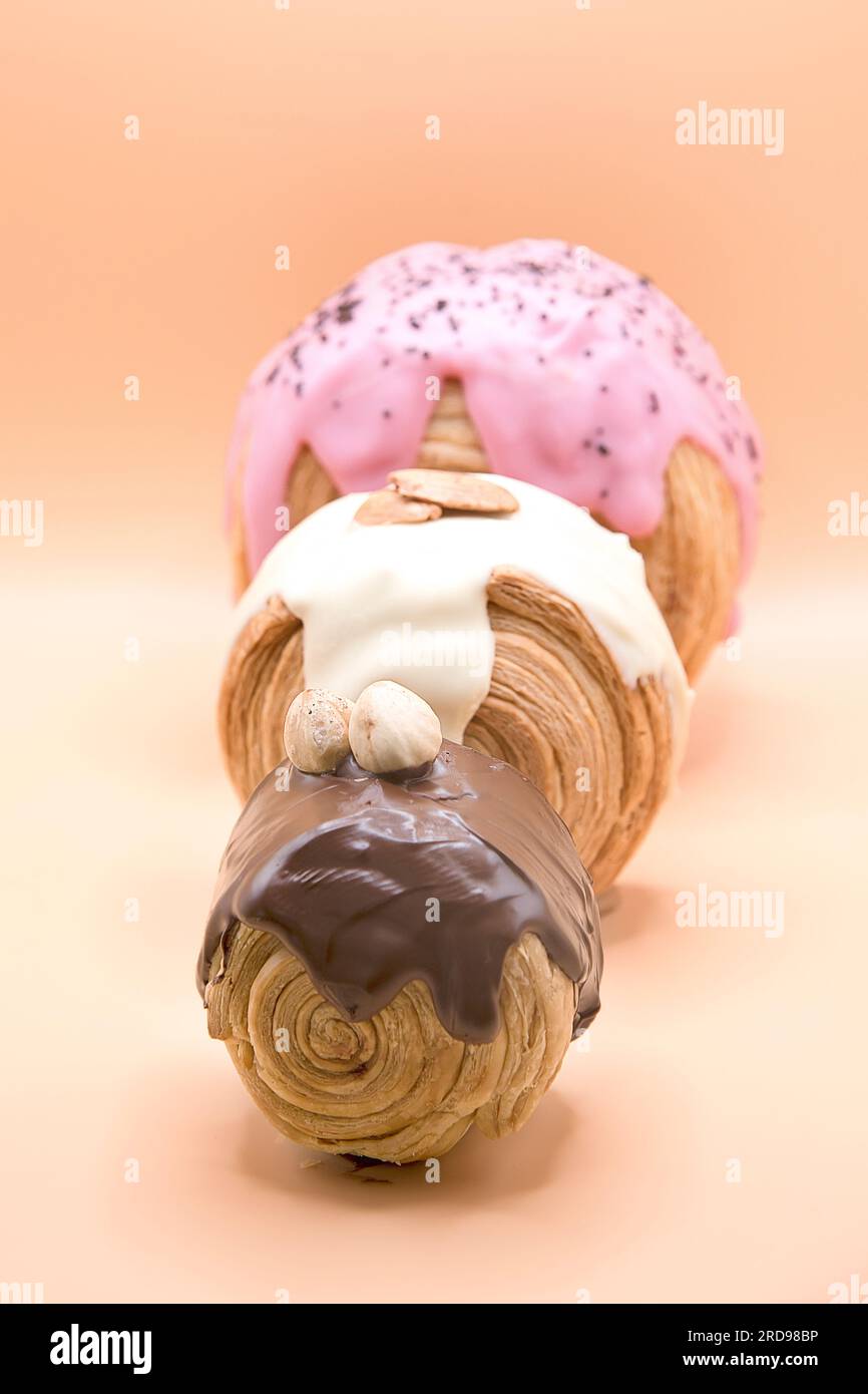 Handmade new yor rolls Stock Photo - Alamy