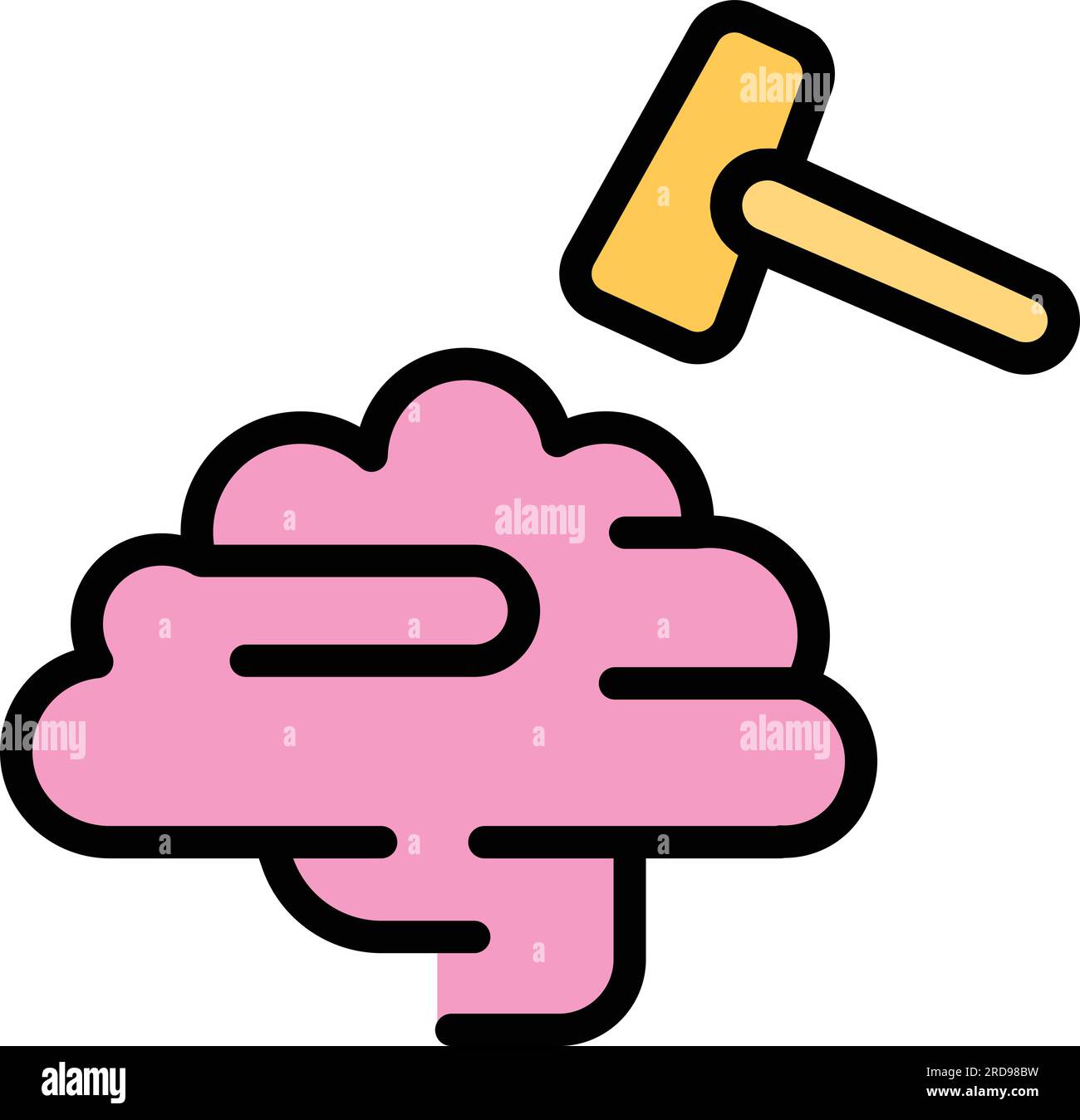 Human stereotype icon outline vector. Social discrimination. Life ...