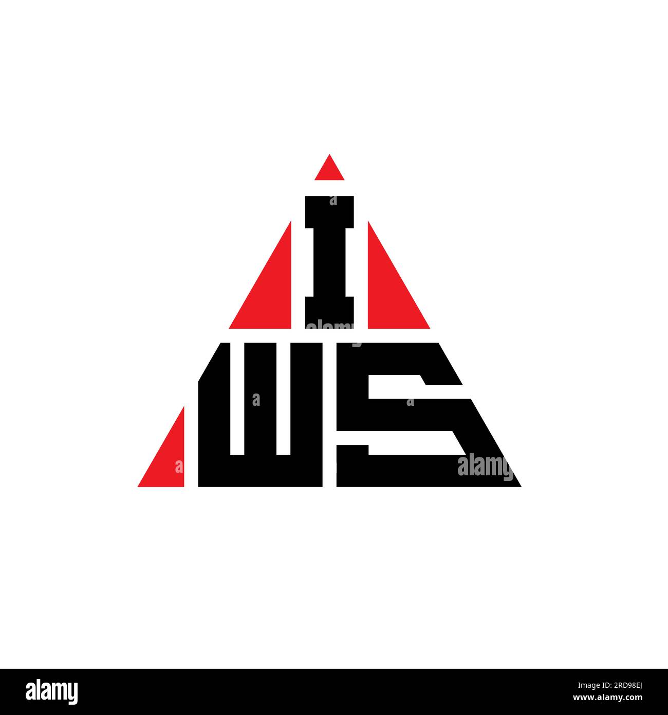 Iws logo design Stock Vector Images - Alamy
