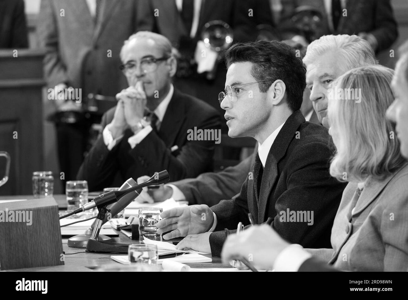 OPPENHEIMER, Rami Malek, 2023. ph: Melinda Sue Gordon / © Universal ...