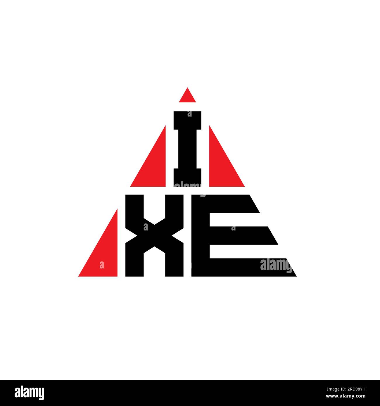 Ixe logo design hi-res stock photography and images - Alamy