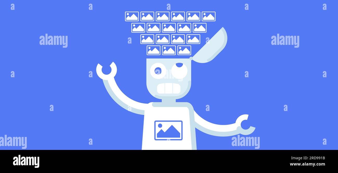 Ai generative illustration hi-res stock photography and images - Alamy