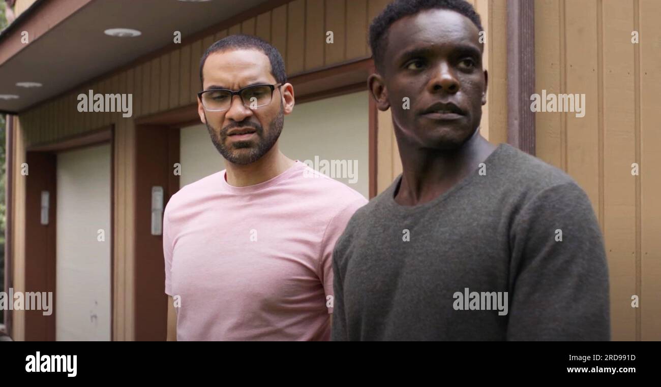 OUR DEADLY VOWS, from left: Eden Marryshow, Chris Chalk, 2023. © Global ...
