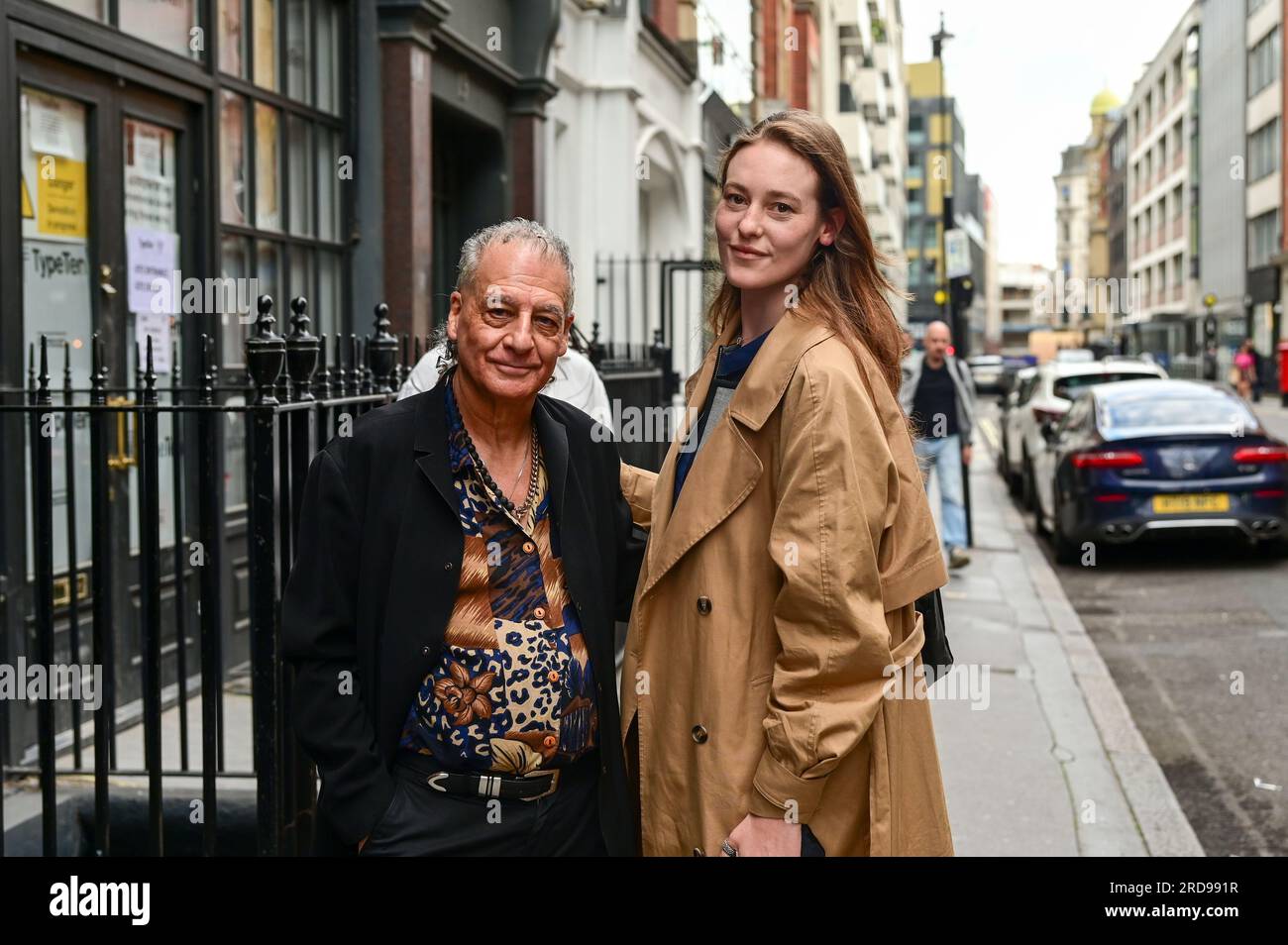 Alan Endfield and Ella Melita attends The ITV Summer party, The ...
