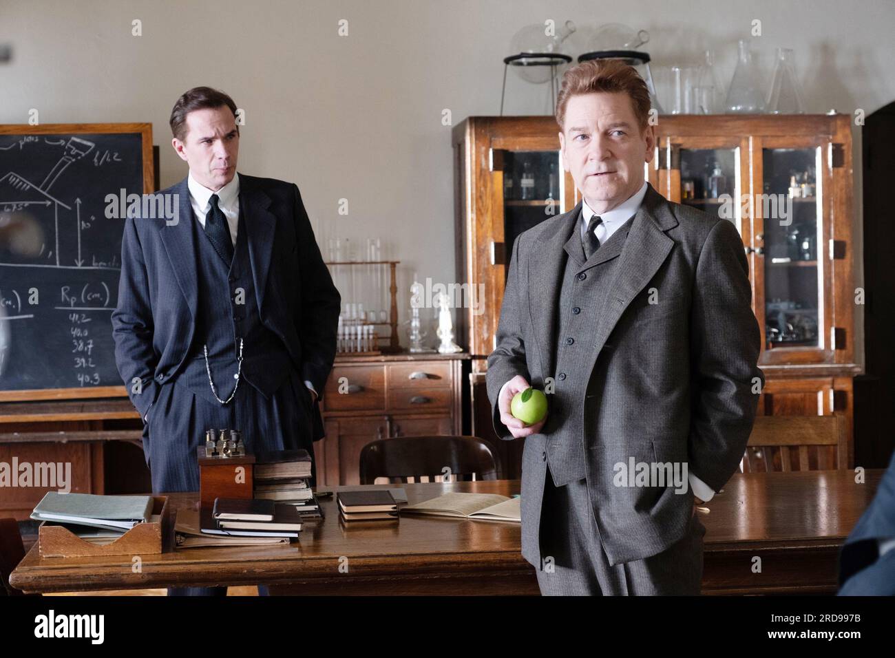 OPPENHEIMER, from left: James D'Arcy, Kenneth Branagh, 2023. ph: Melinda Sue Gordon ...