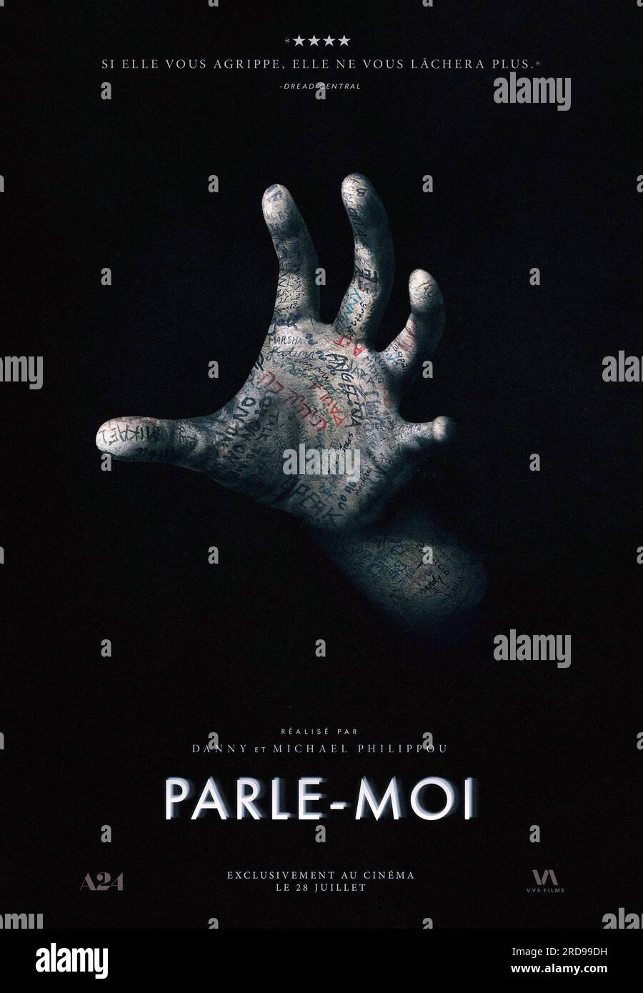 TALK TO ME, (aka PARLE-MOI), French poster, 2022. © A24 / Courtesy ...