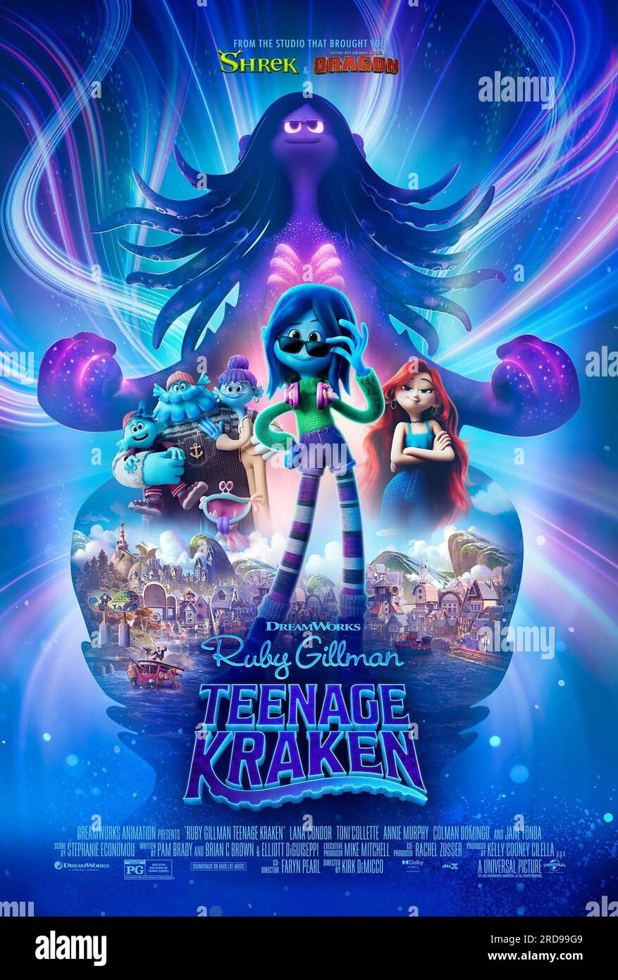 RUBY GILLMAN, TEENAGE KRAKEN, US poster, from left: Alan Gillman (voice ...