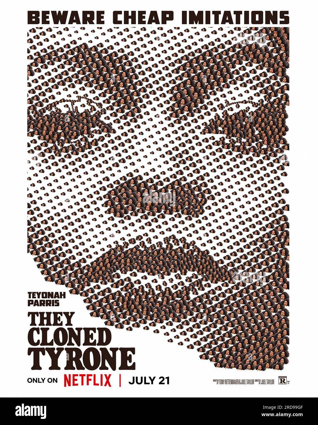 THEY CLONED TYRONE, US character poster, Jamie Foxx, 2023. © Netflix ...