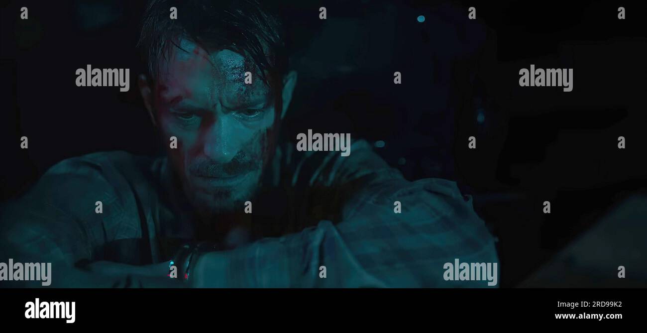 SYMPATHY FOR THE DEVIL, Joel Kinnaman, 2023. © RLJE Films / Courtesy ...