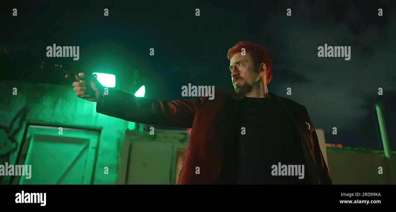 SYMPATHY FOR THE DEVIL, Nicolas Cage, 2023. © RLJE Films / Courtesy ...