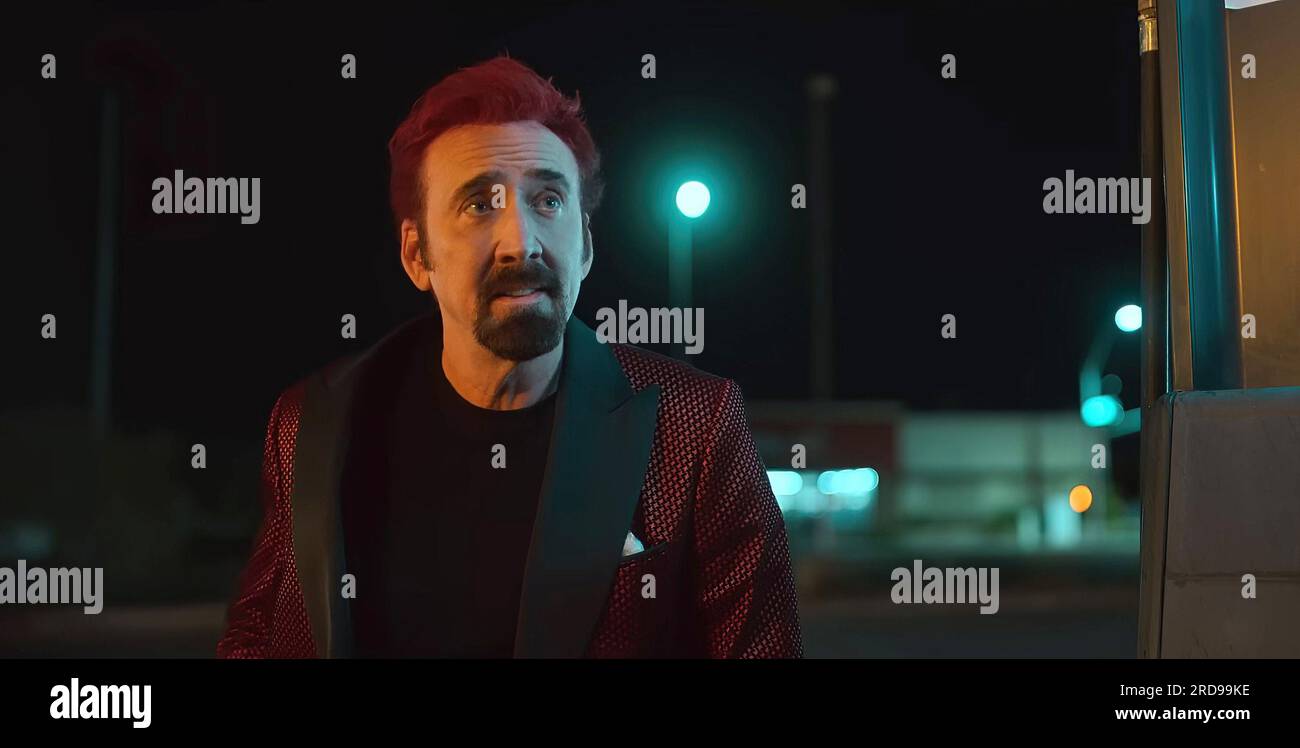 SYMPATHY FOR THE DEVIL, Nicolas Cage, 2023. © RLJE Films / Courtesy ...