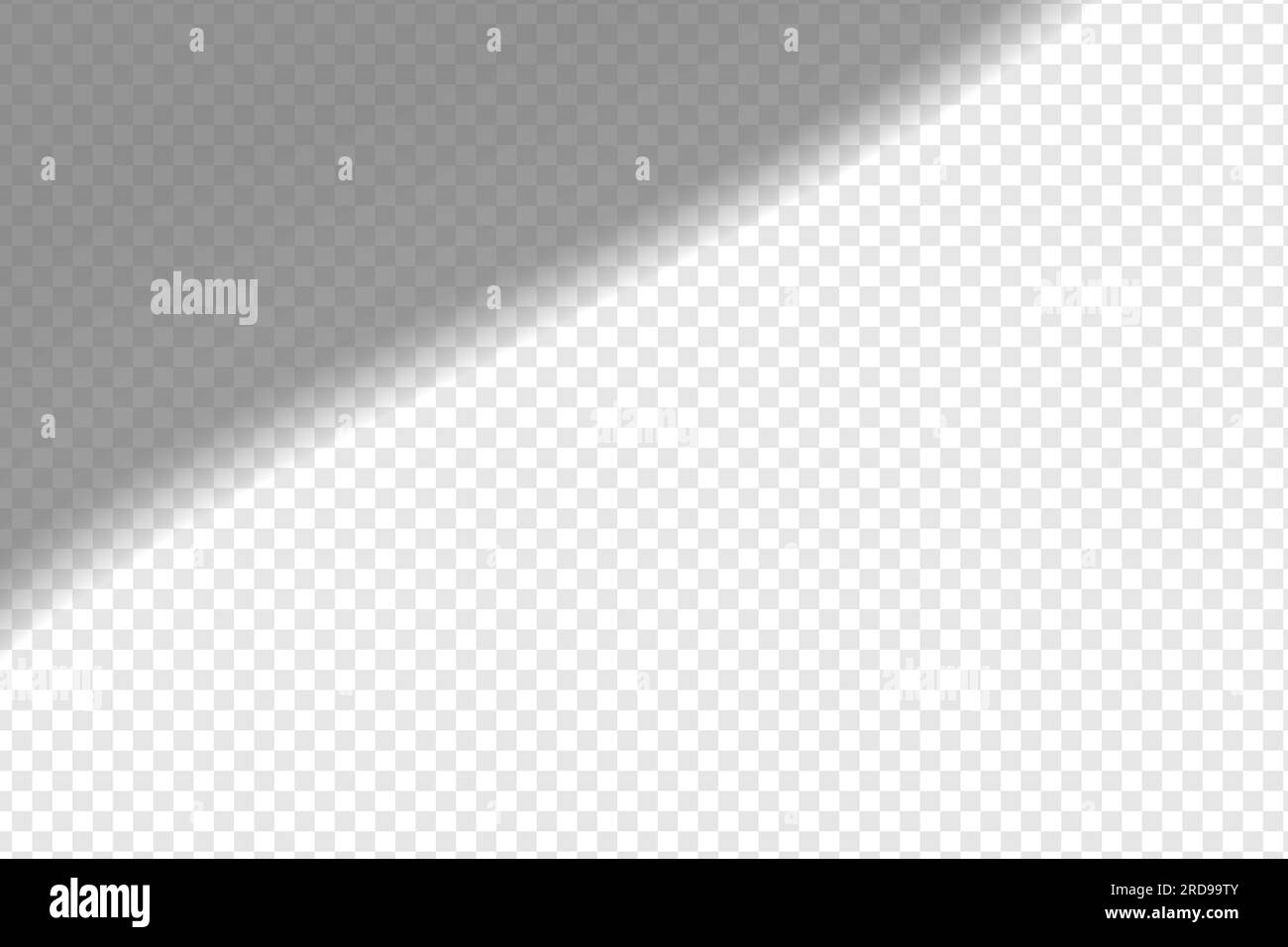 Shadow overlay effect. Soft realistic shadow. Vector Stock Vector Image ...