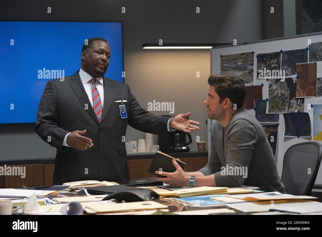JACK RYAN, (aka TOM CLANCY'S JACK RYAN), from left: Wendell Pierce ...