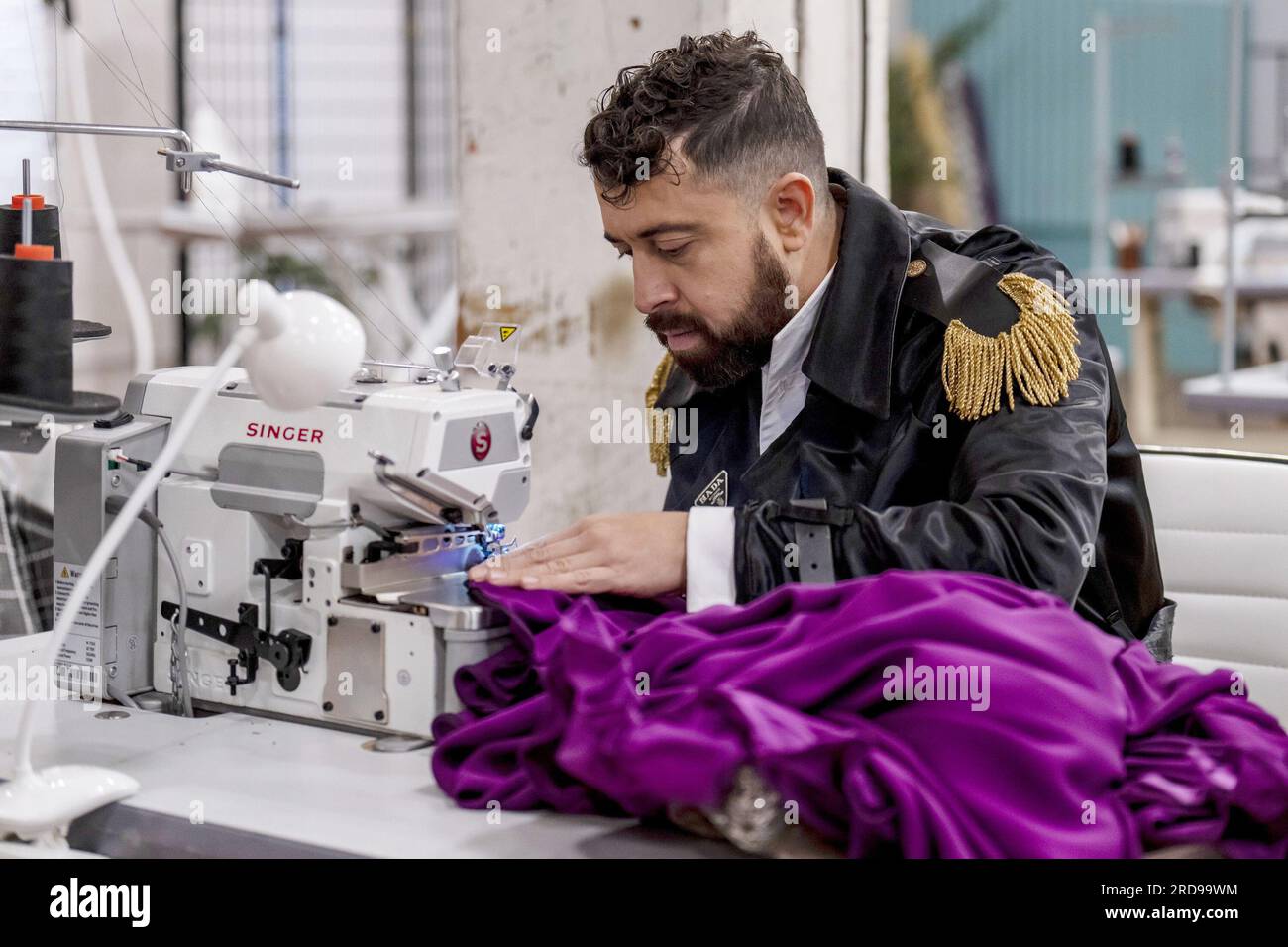 PROJECT RUNWAY, contestant Viktor Luna, Coronation Day', (Season 20, ep ...