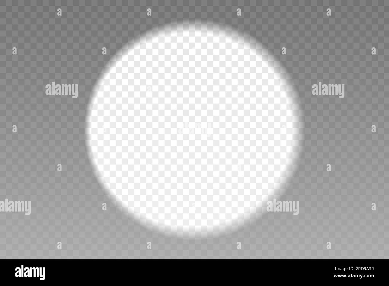 Shadow overlay effect. Soft realistic shadow. Vector Stock Vector Image ...