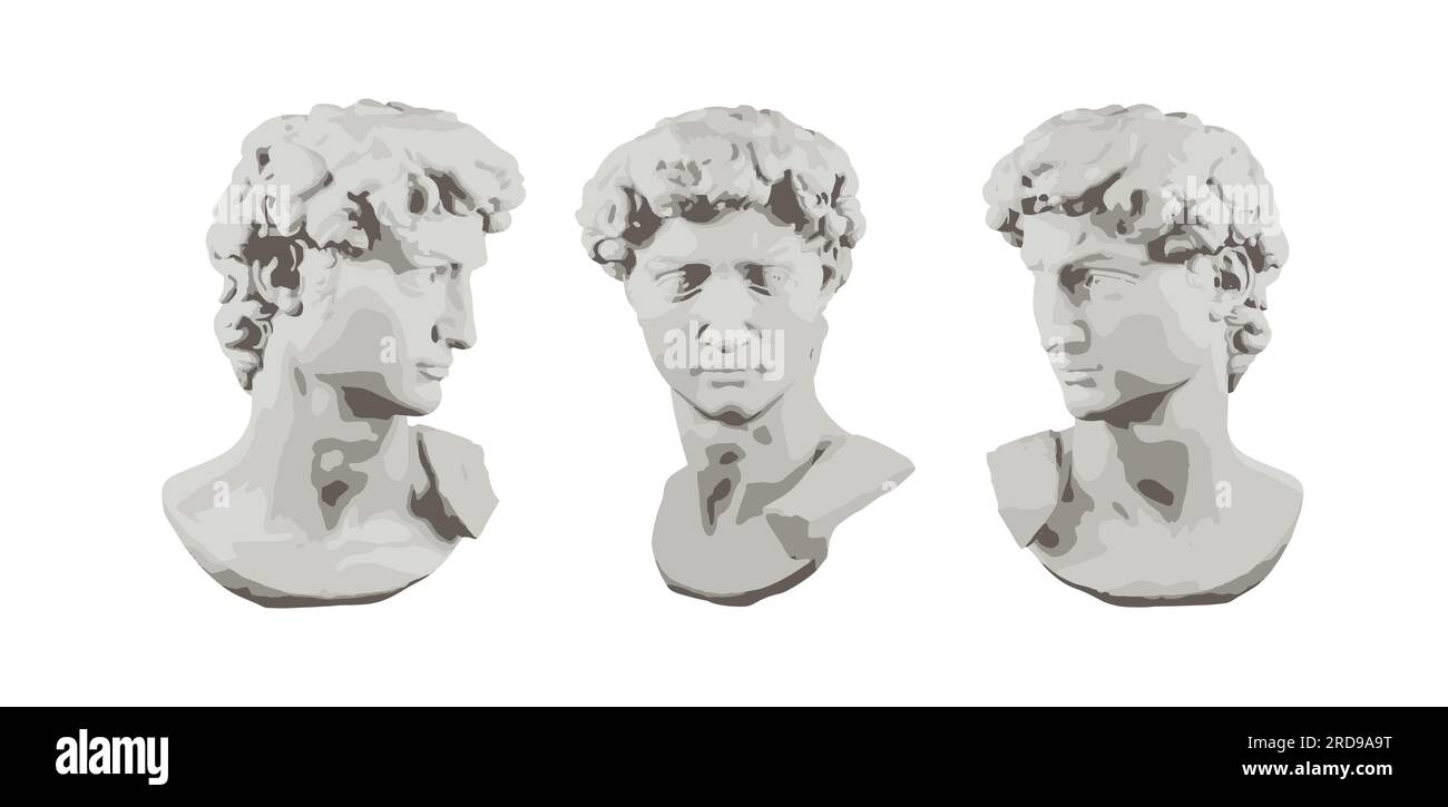 David statue on isolated background. Vector Stock Vector Image & Art ...