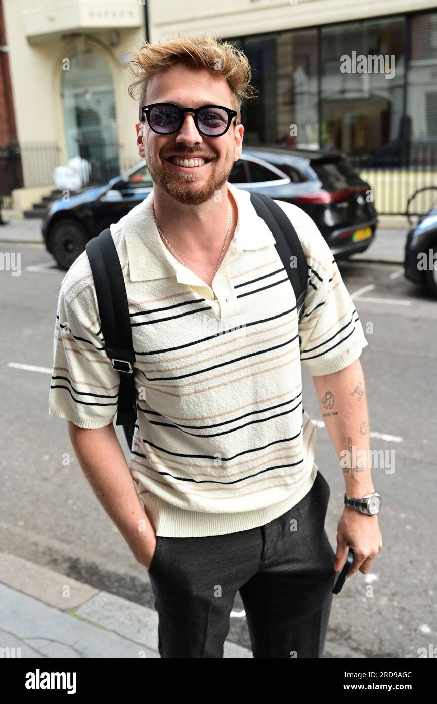 Sam Thompson attends The ITV Summer party, The Mandrake Hotel, London ...