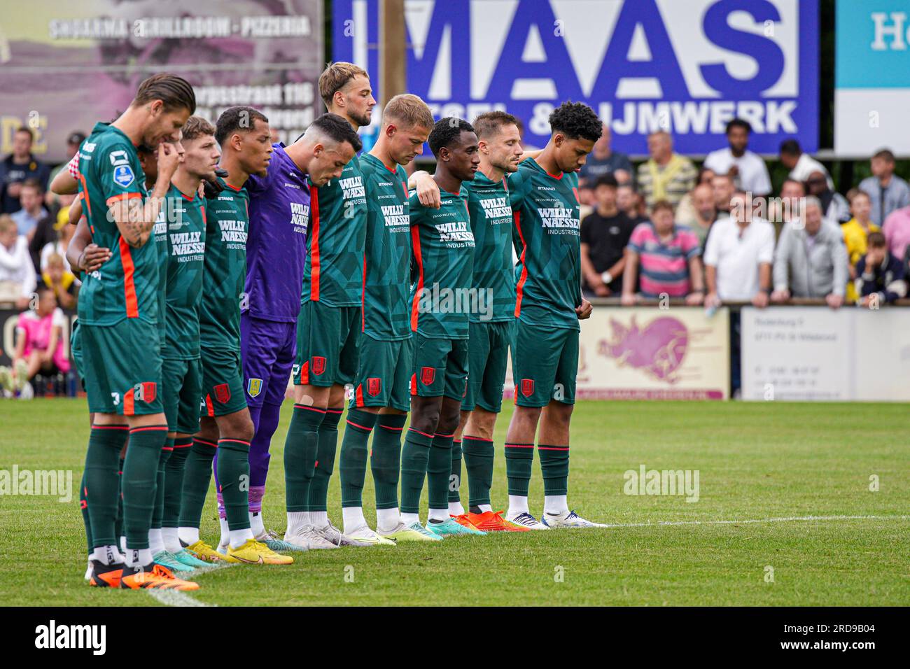 SINT WILLEBRORD, NETHERLANDS - JULY 19: goalkeeper Etienne Vaessen of ...