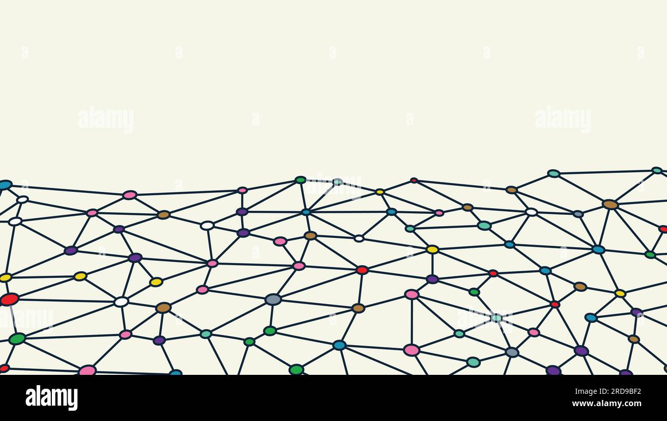 Abstract geometric background. Plexus mesh backdrop. Vector Stock ...