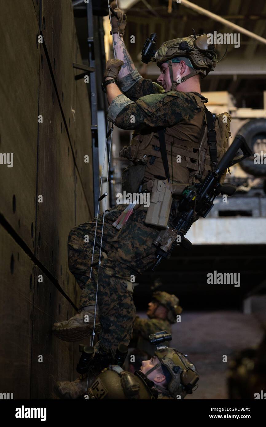 ATLANTIC OCEAN (July 17, 2023) Marine Corps Maritime Support Purpose ...