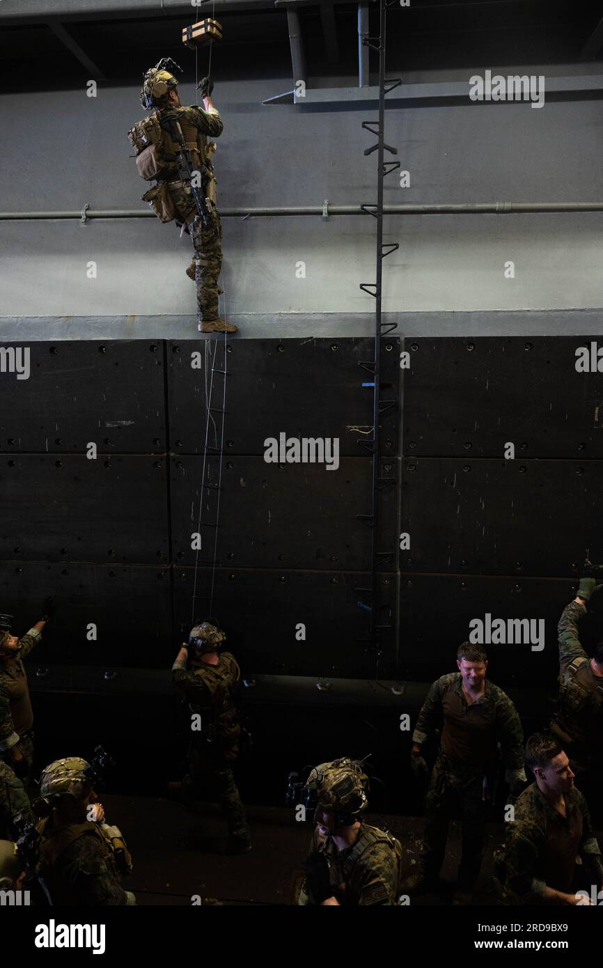 ATLANTIC OCEAN (July 17, 2023) Marine Corps Maritime Support Purpose ...