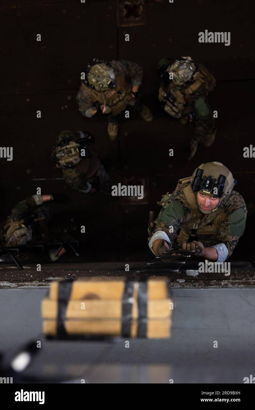 ATLANTIC OCEAN (July 17, 2023) Marine Corps Maritime Support Purpose ...