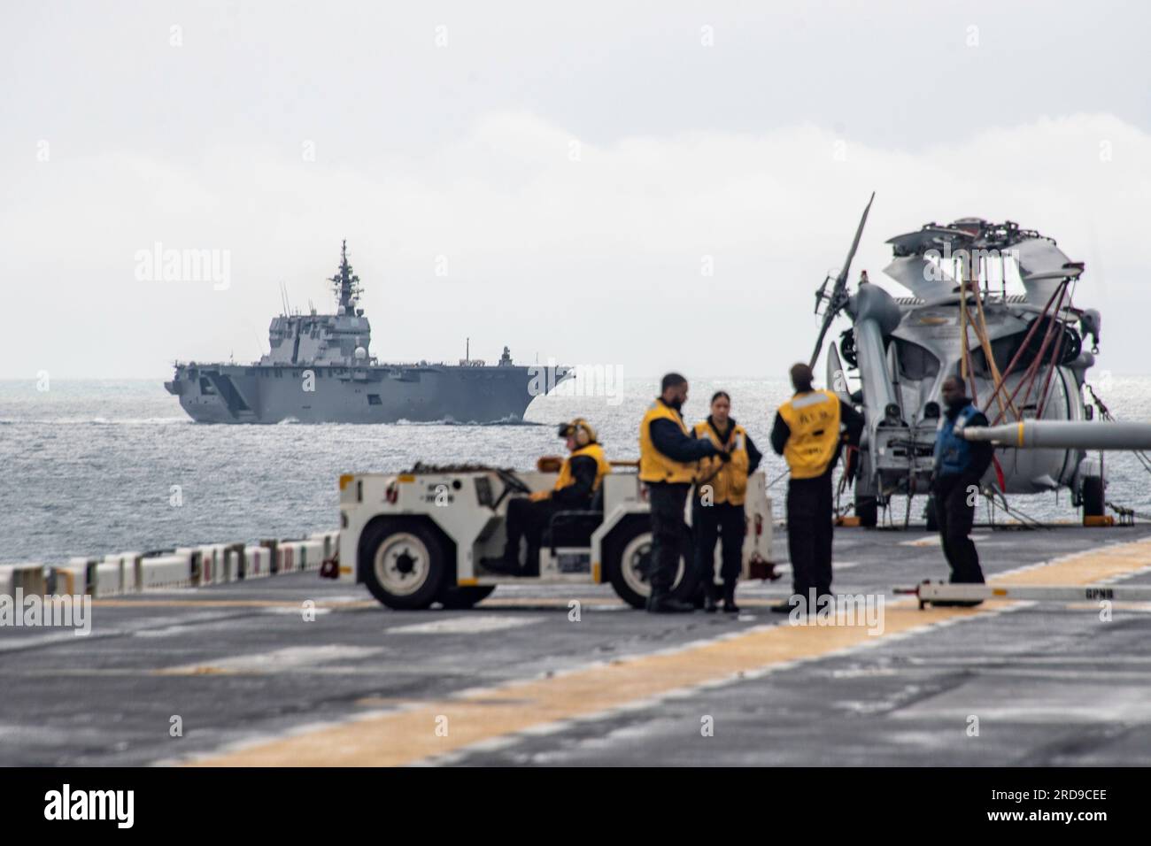 CORAL SEA (July 17, 2023) The Japan Maritime Self-Defense Force ship JS ...