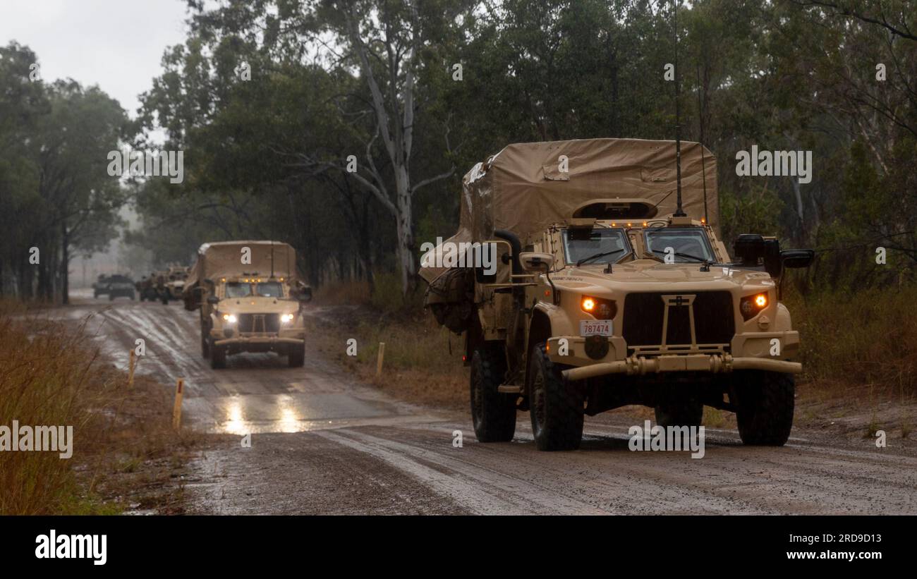 U.S. Marines with Battalion Landing Team 2/1, 31st Marine Expeditionary ...