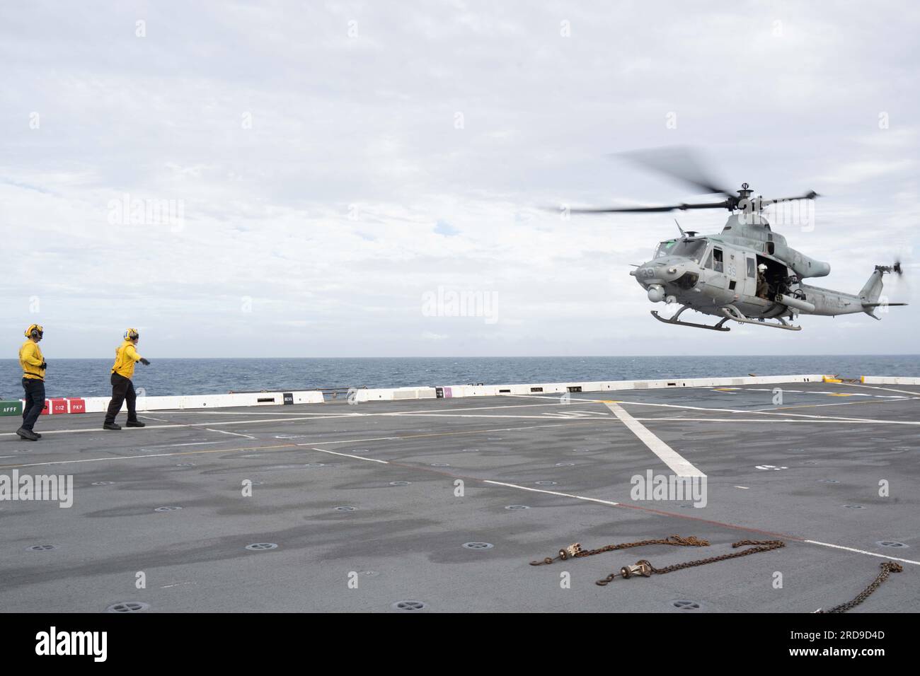 CORAL SEA (July 5, 2023) Aviation Boatswain’s Mate (Handling) 3rd Class ...