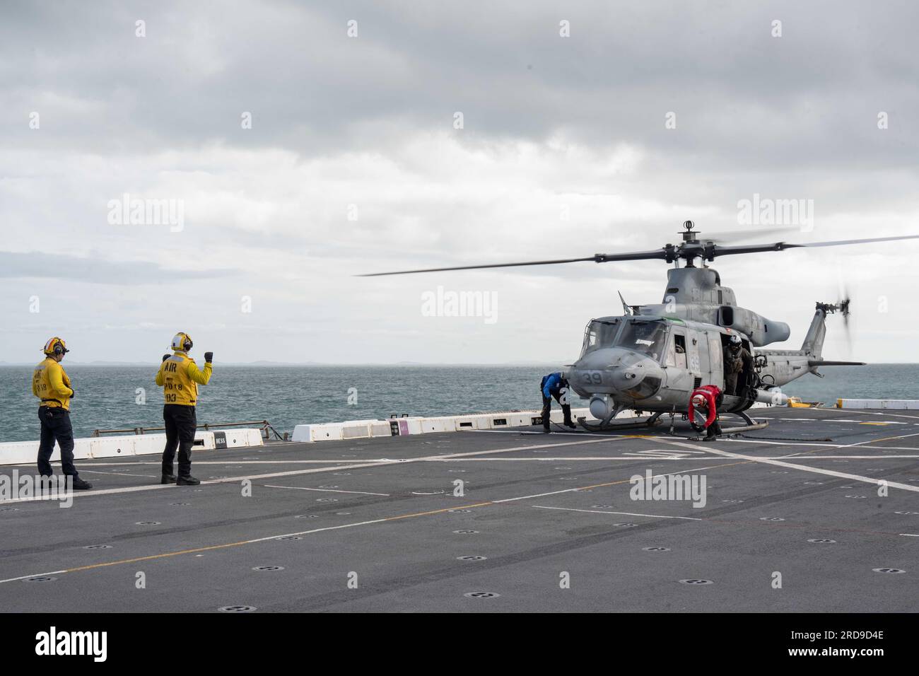 CORAL SEA (July 5, 2023) Aviation Boatswain’s Mate (Handling) 3rd Class ...