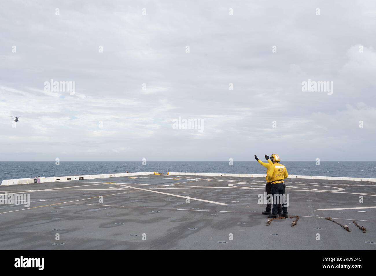 CORAL SEA (July 5, 2023) Aviation Boatswain’s Mate (Handling) 3rd Class ...