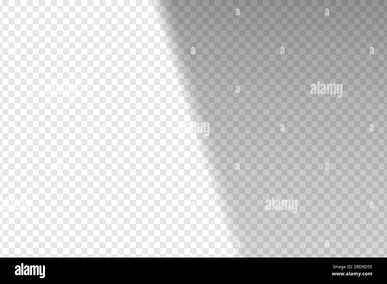 Shadow overlay effect. Soft realistic shadow. Vector Stock Vector Image ...