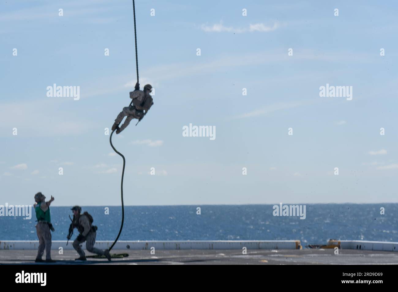 CORAL SEA (July 8, 2023) Marines assigned to the 31st Marine ...