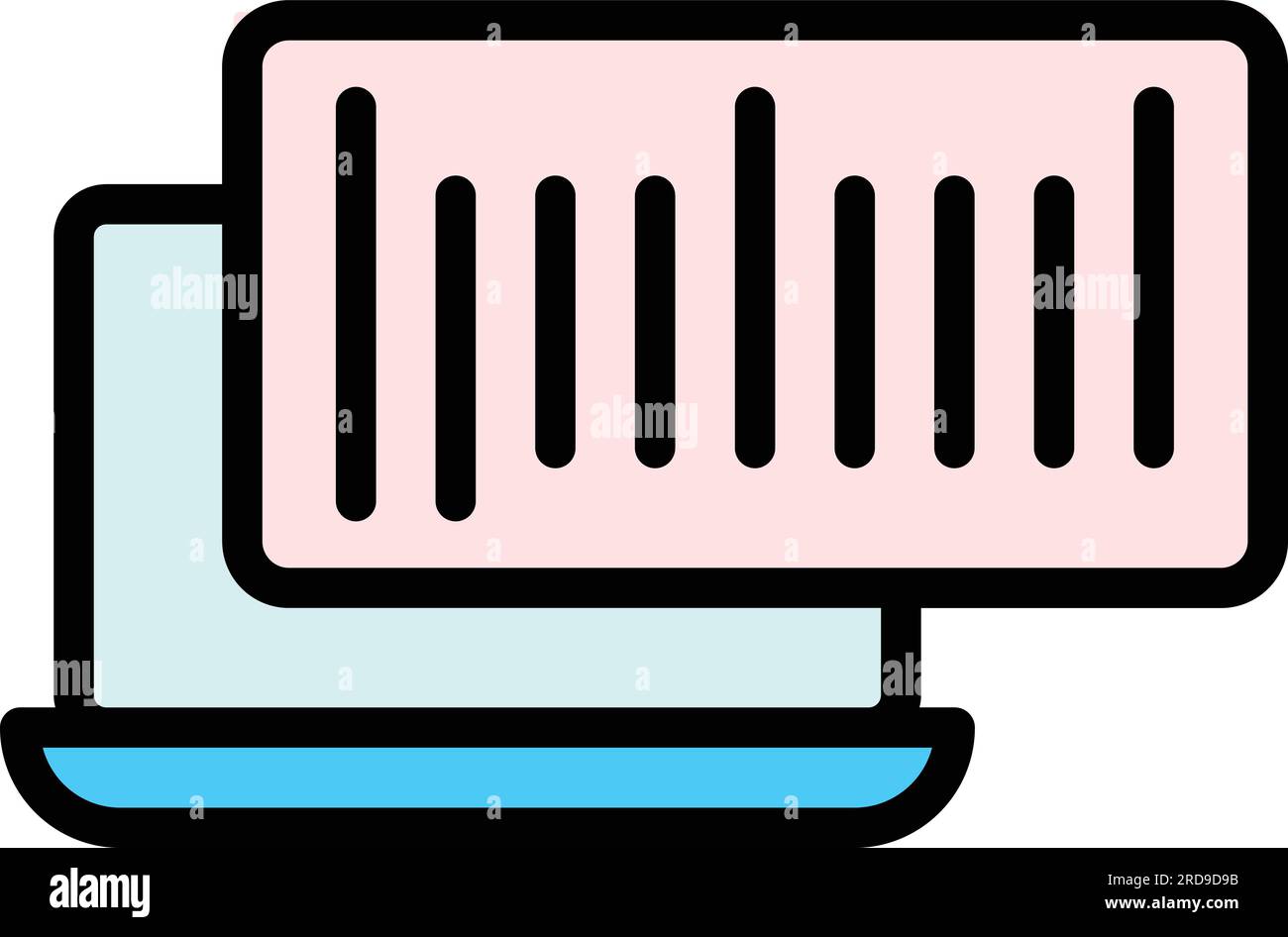 Rfid tag image Stock Vector Images - Alamy