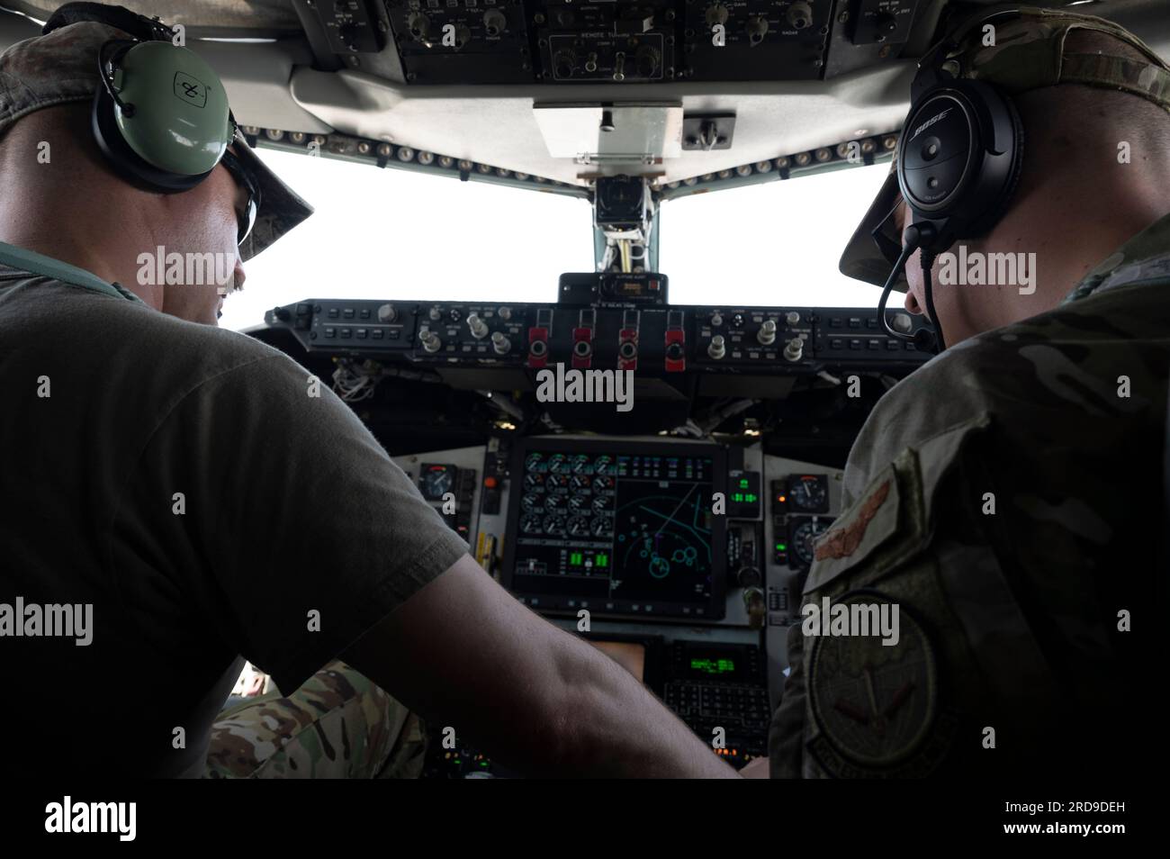 U.S. Air Force Maj. Jonathon Luhrmann and 1st Lt. Brian Fanning, 912th ...