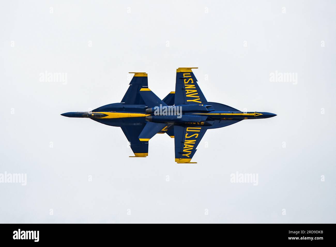 The U.S. Navy Flight Demonstration Squadron, the Blue Angels, perform ...