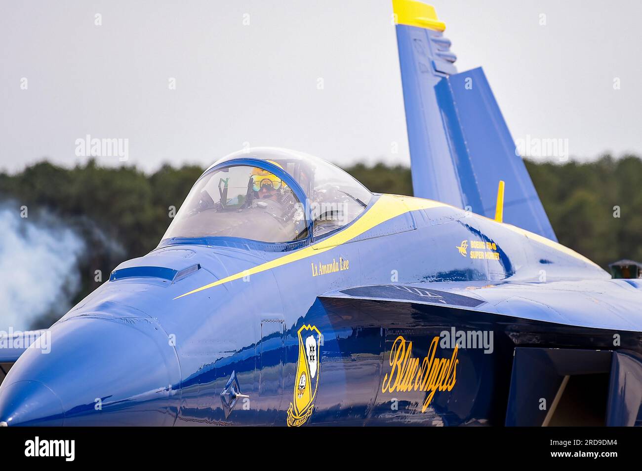 The U.S. Navy Flight Demonstration Squadron, the Blue Angels, perform ...