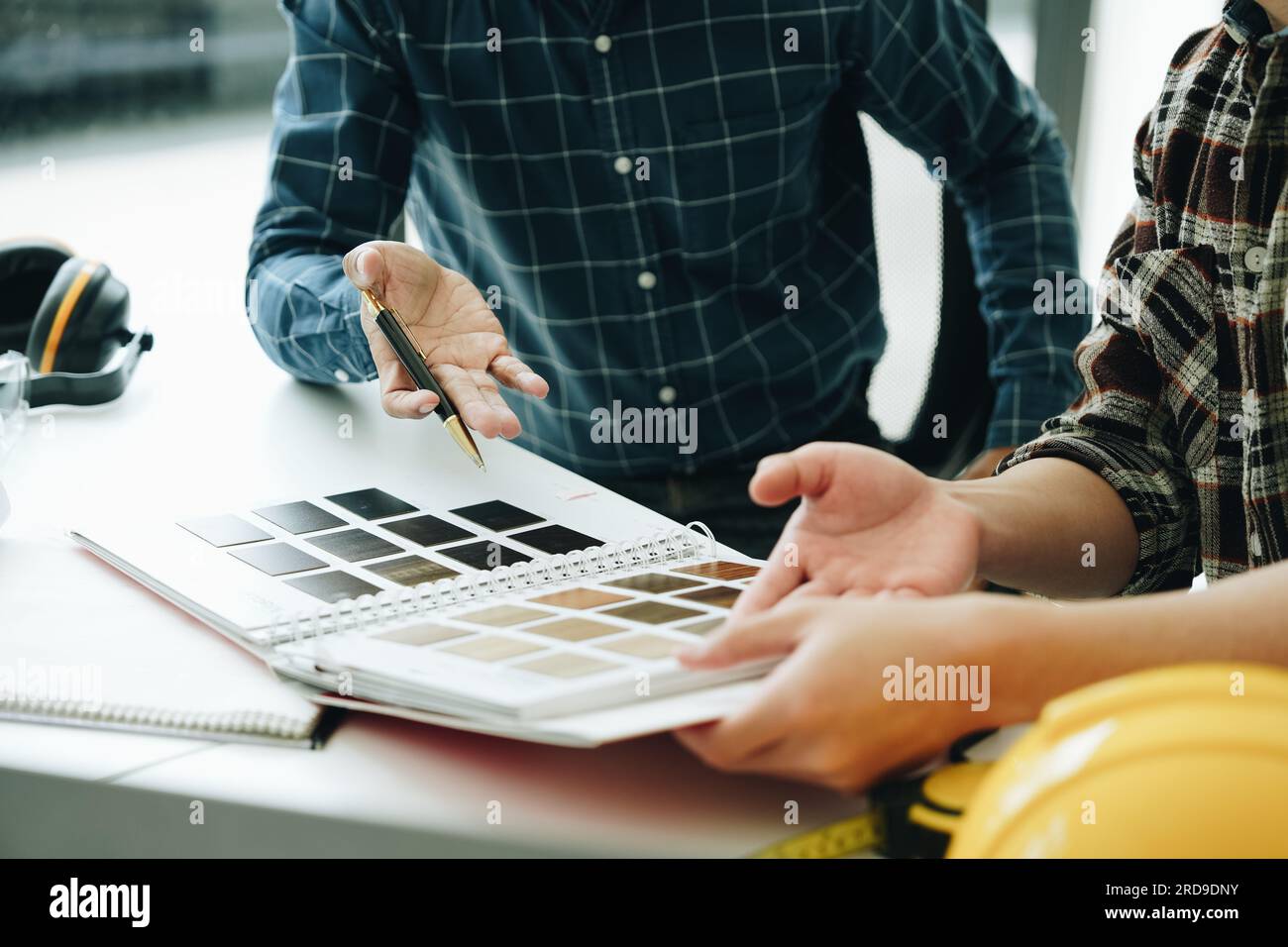 Engineers, designers and interior designers are finalizing the design ...