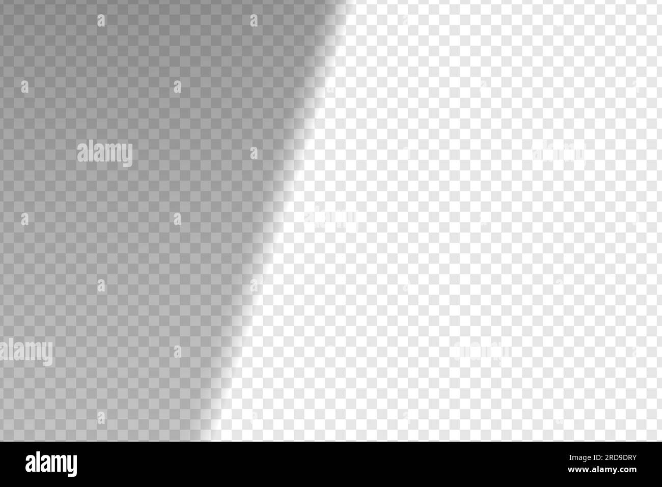 Shadow overlay effect. Soft realistic shadow. Vector Stock Vector Image ...