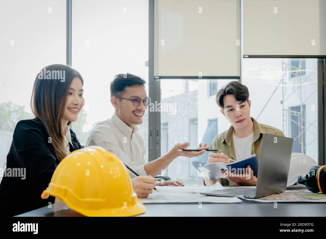 Engineers, designers and interior designers are finalizing the design ...