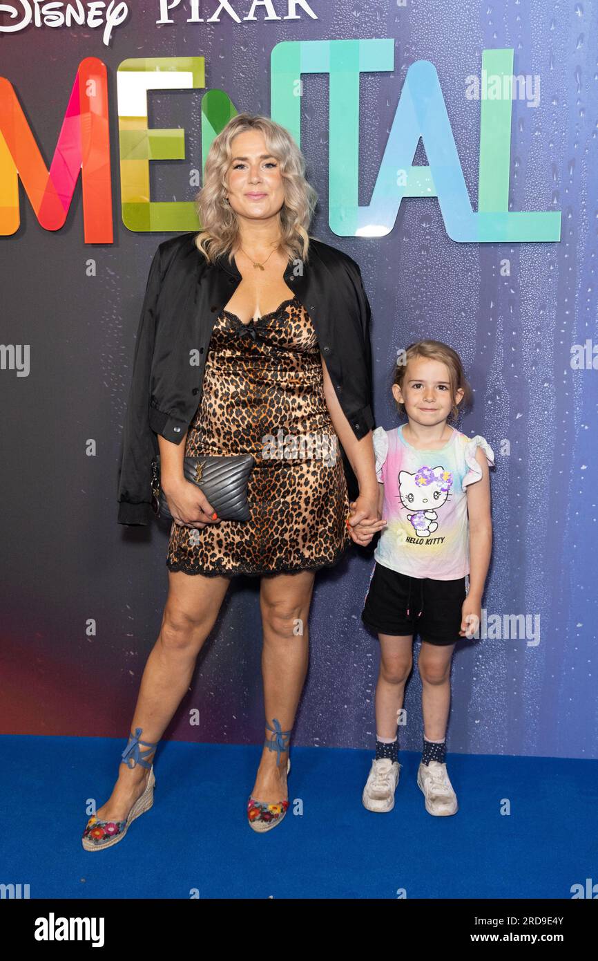 Guest attend Disney Pixar 'Elemental' Gala screening at Vue, West End ...