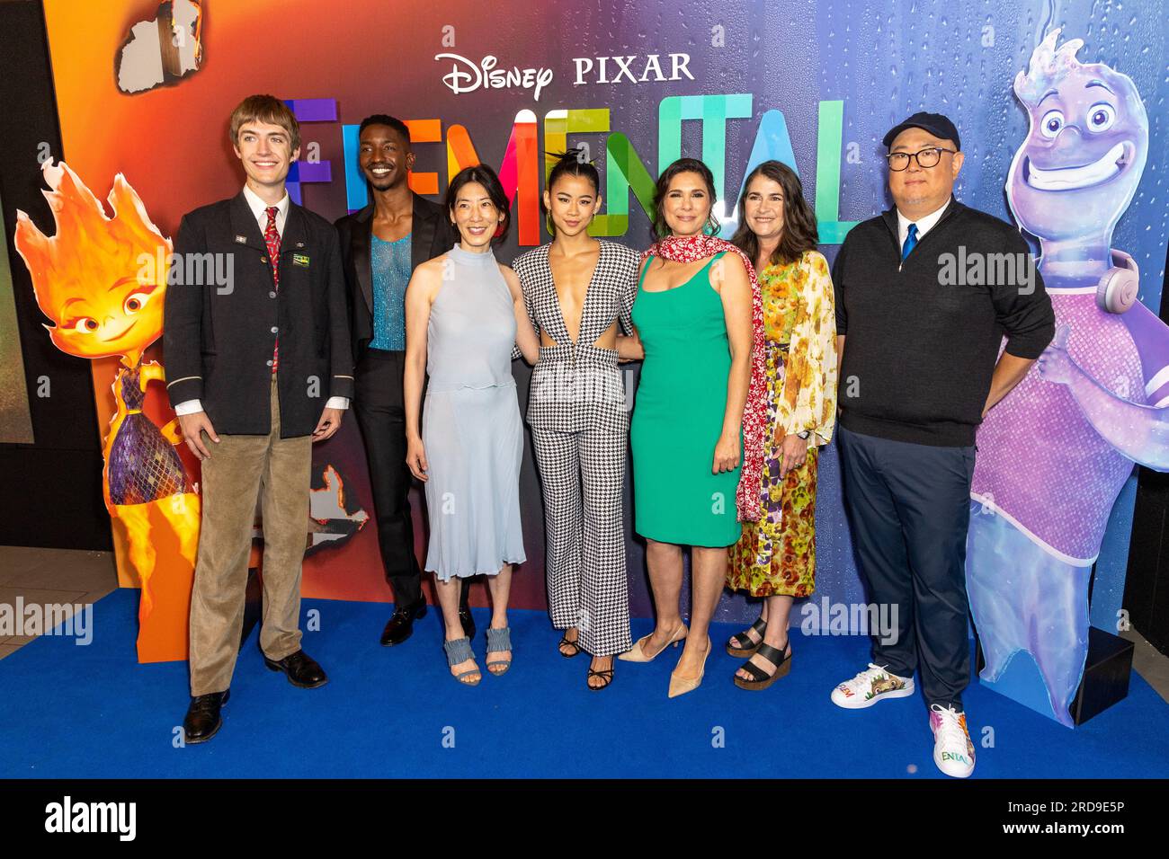 Guest attend Disney Pixar 'Elemental' Gala screening at Vue, West End ...