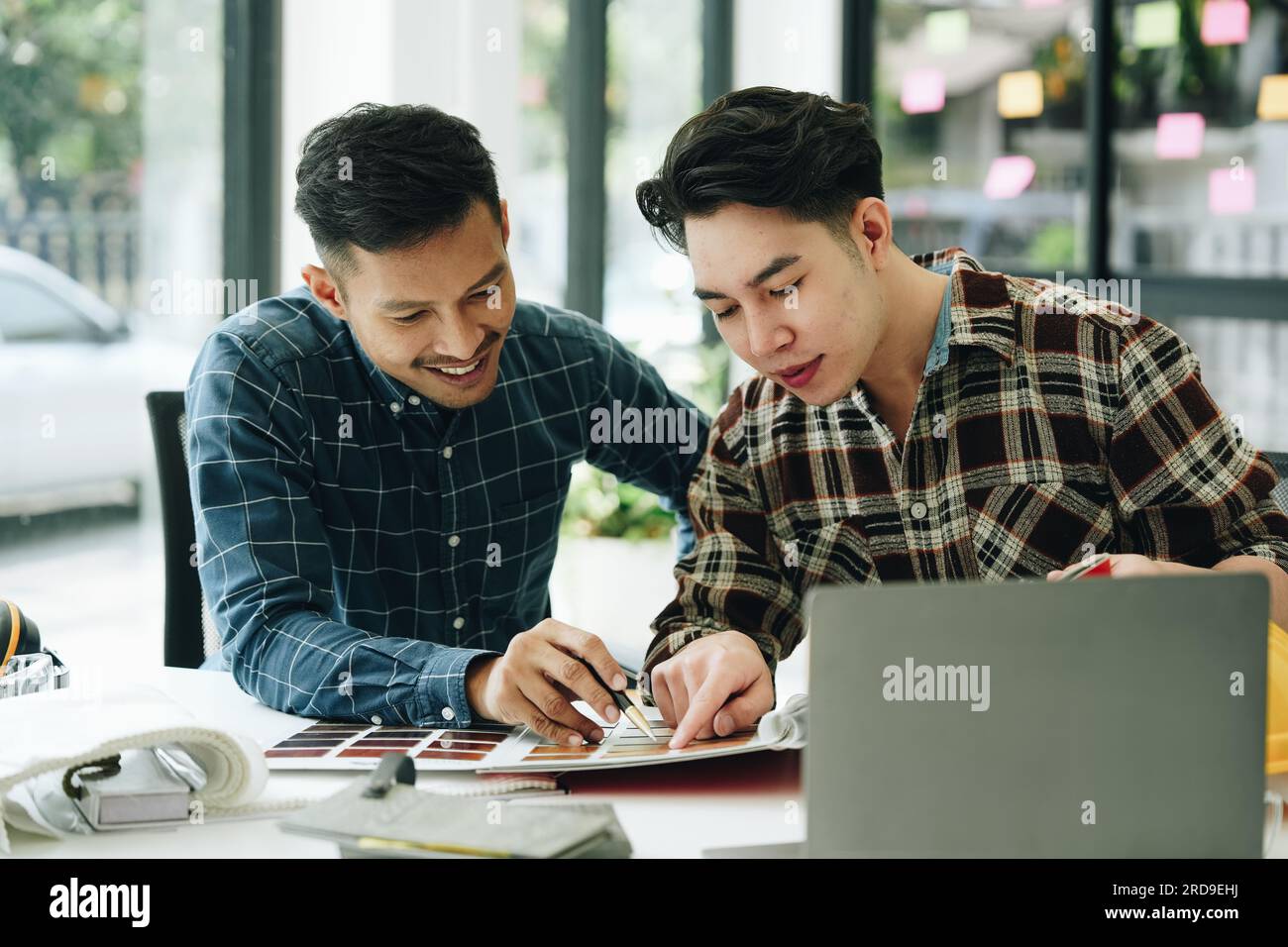 Engineers, designers and interior designers are finalizing the design ...