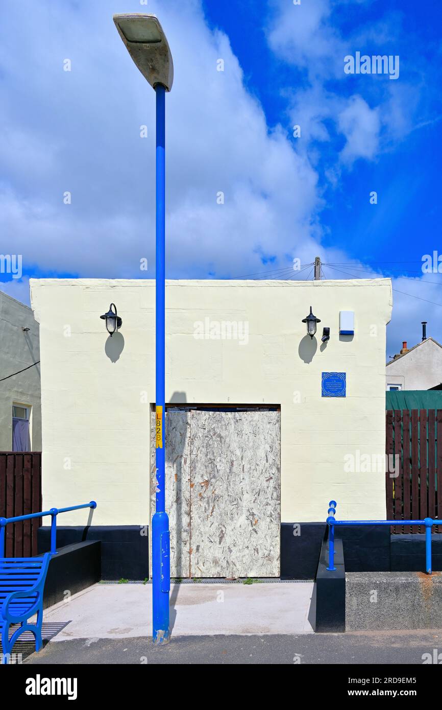 Newbiggin Cable House station built in 1868 the first telegraph ...