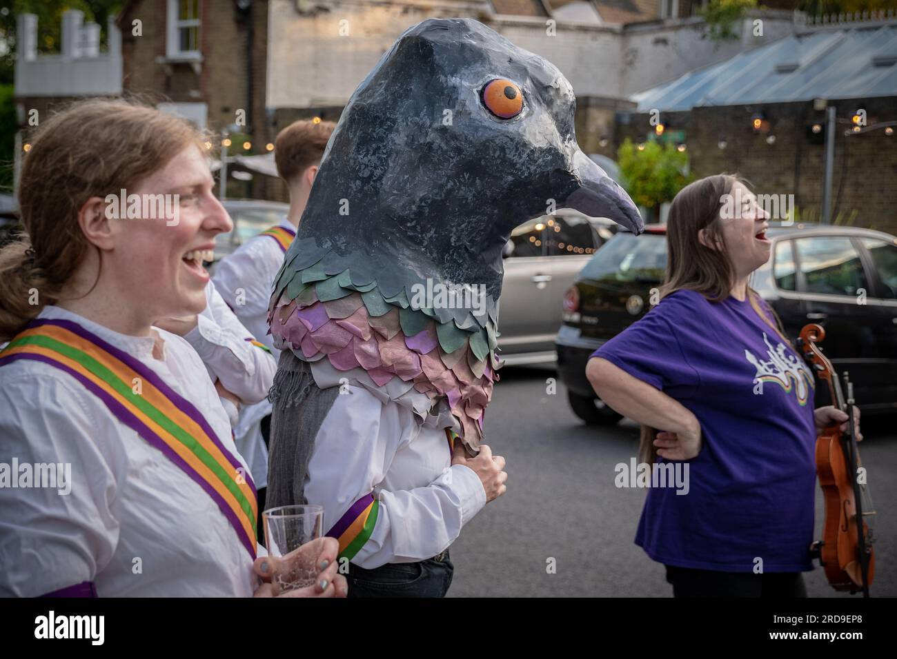 London, UK. 19th July 2023. Brixton Tatterjacks and New Esperance ...