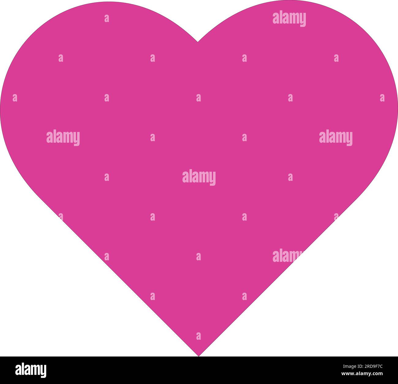 Pink Heart Vector Stock Vector Image & Art - Alamy
